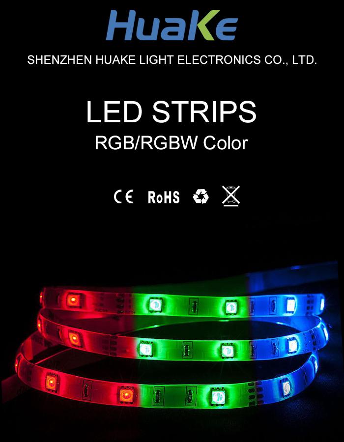 LED Flexible Strip Lights - RGB/RGBW Color – YGS-Tech